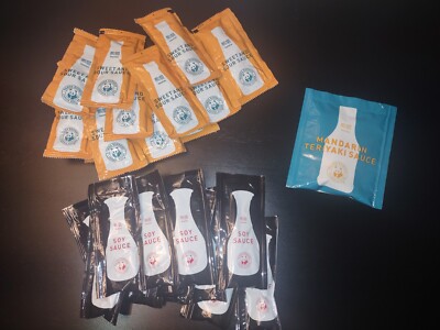 Variety Pack Of Panda Express Individual Sauce Packets- 17 Total | eBay