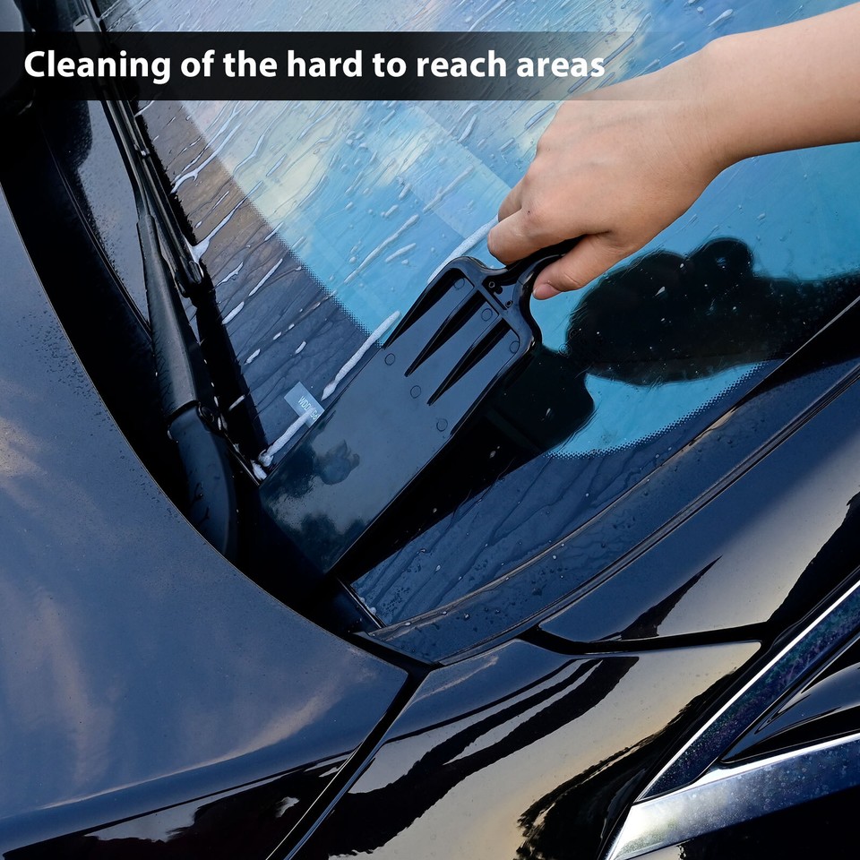 Window Tint Tool with Car Door Panel Covers Scrubber Paddle Water Blade ...