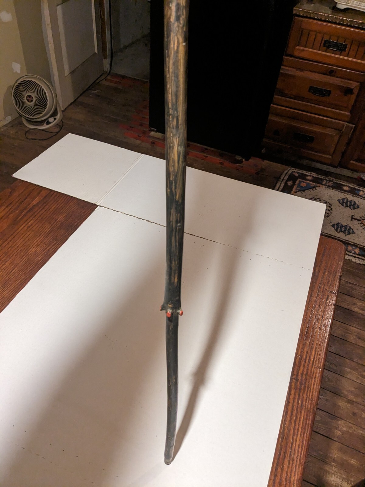 Antique Shriners Cane Walking Stick Stave Staff Mason… - Gem