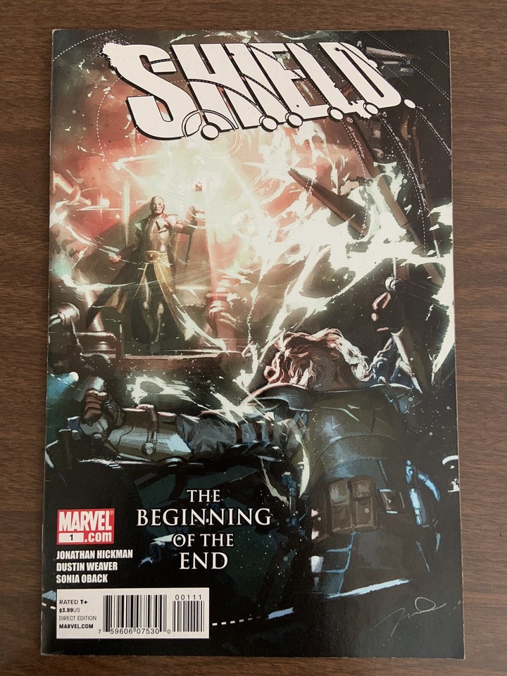 Shield Infinity & Shield 1,2 (2011) Jonathan Hickman Dustin Weaver 1st ...