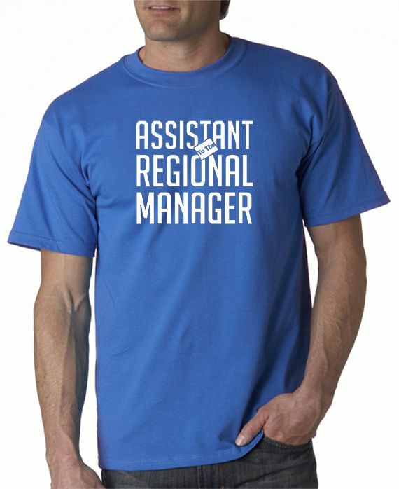Assistant Regional Manager T-shirt Funny Office S-3XL | eBay