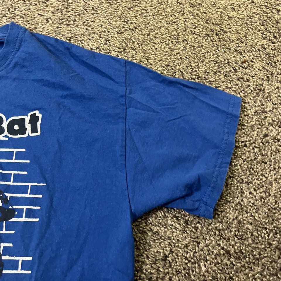 Vtg Philadelphia Phillies Pat Burrell Pat the Bat T-shirt Sz M Wall Of ...
