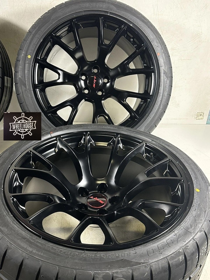 20x11 WIDEBODY HELLCAT SRT WHEELS RIMS TIRES CHARGER CHALLENGER DEMON ...