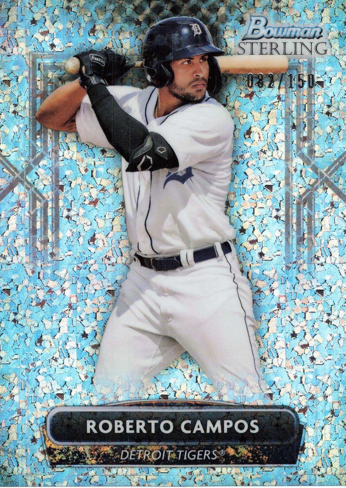 2022 Bowman Sterling - Prospects Roberto Campos #BSP-52 Mini-Diamond ...