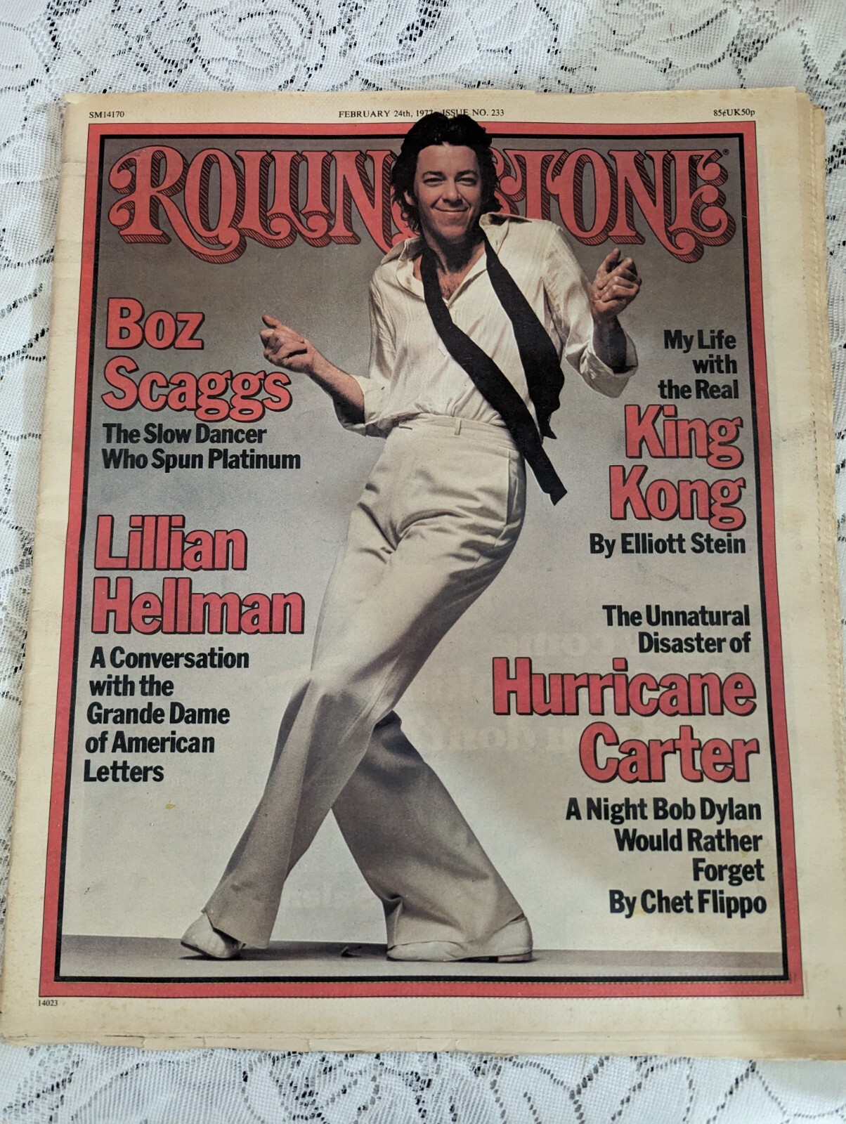Vintage Rolling Stones Magazine #233 February 24th 1977 King Kong Boz ...