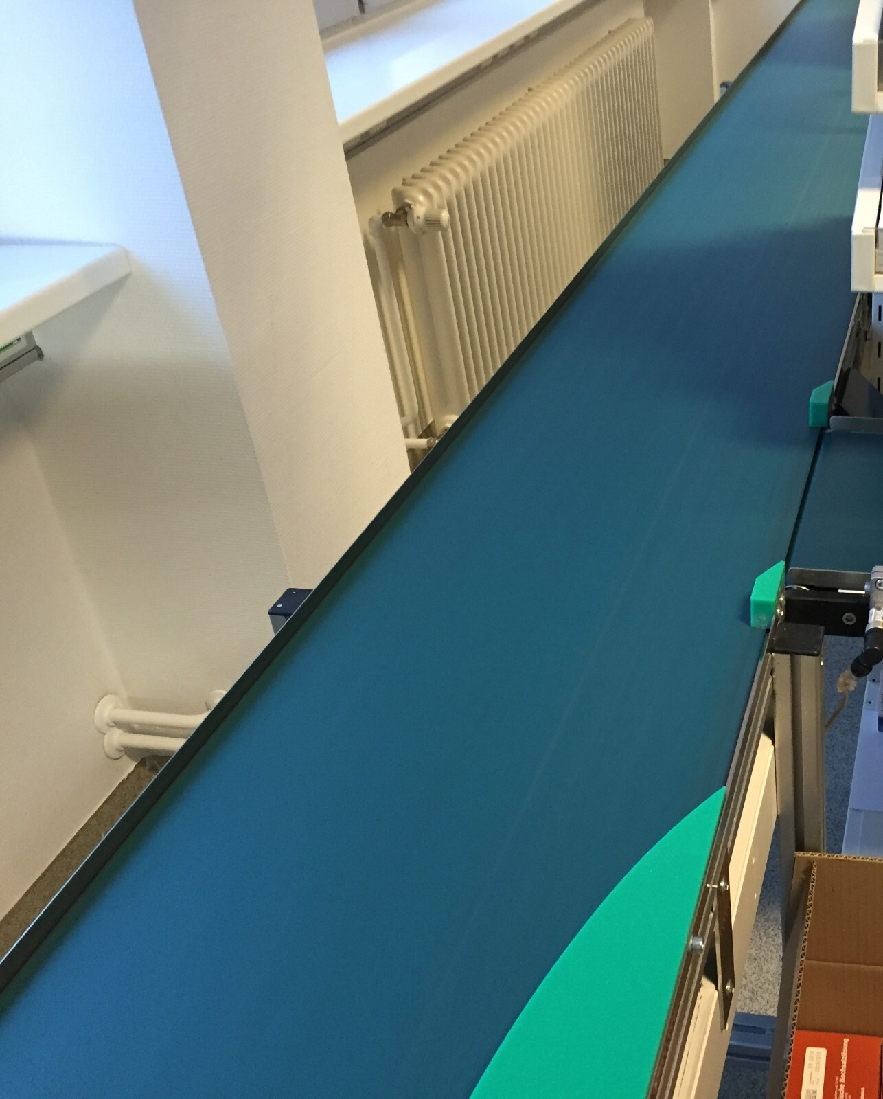 Gurtförderer Förderband 9500 x 300 mm, Transportband, Systembau Profile ...