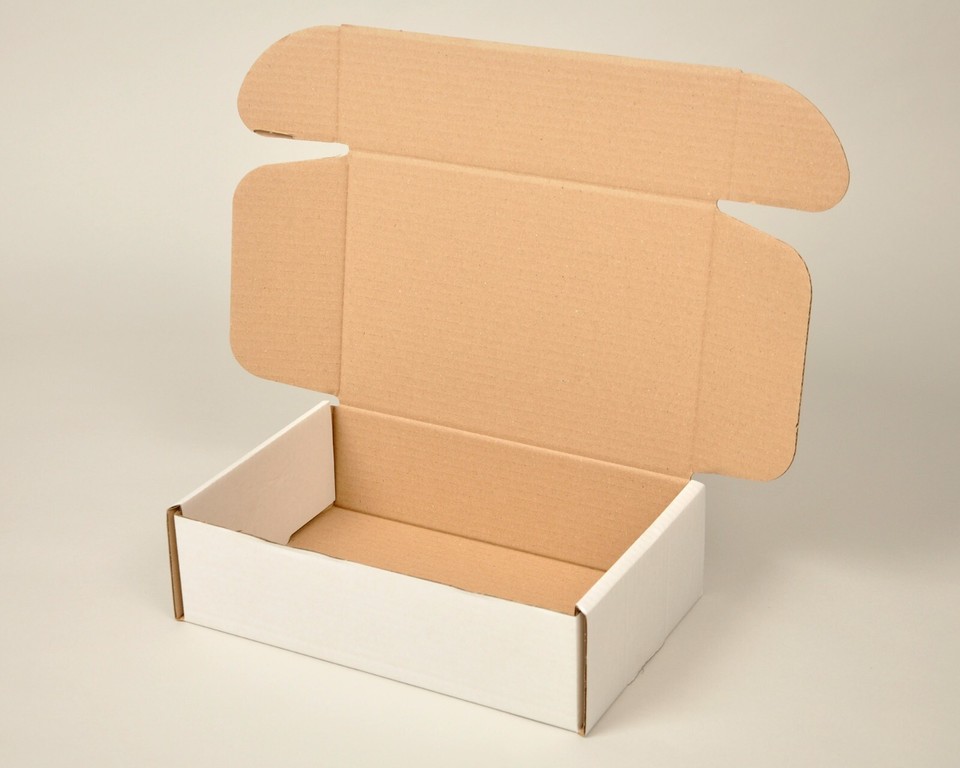 WHITE CARDBOARD POSTAL BOXES, MAILING, SHIPPING, PACKING, AND PACKAGING ...
