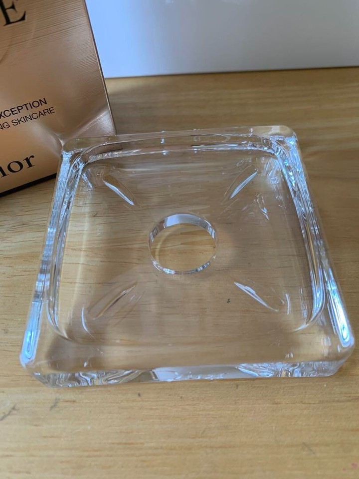 Christian Dior Prestige Le Savon Soap Tray Soap Dish 8 x 8 x 1.5cm SET ...
