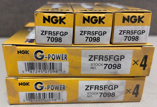 NGK G-Power Platinum Alloy Spark Plugs ZFR5FGP 7098 Set 11 NEW | eBay