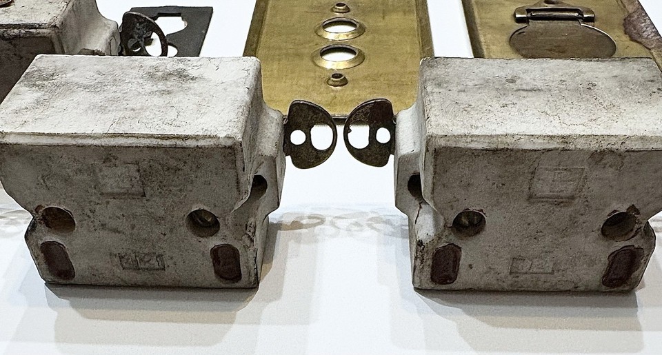 Antique Original Edison Light Switch Lot Porcelain Ceramic Mother of ...