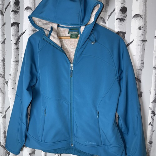 LL Bean Women's Waterproof Insulated Jacket Blue Size Medium Petite | eBay