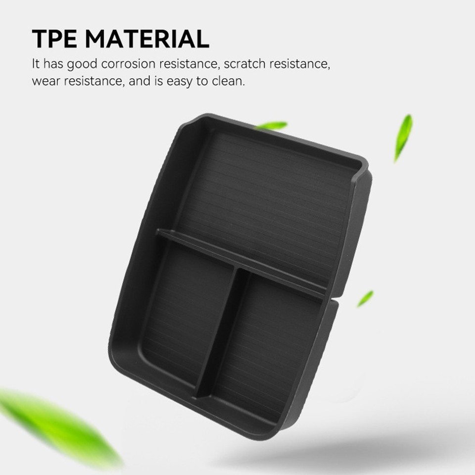 For Hyundai Palisade 2026 Plus Car Console Lower Layer Storage Box TPE ...