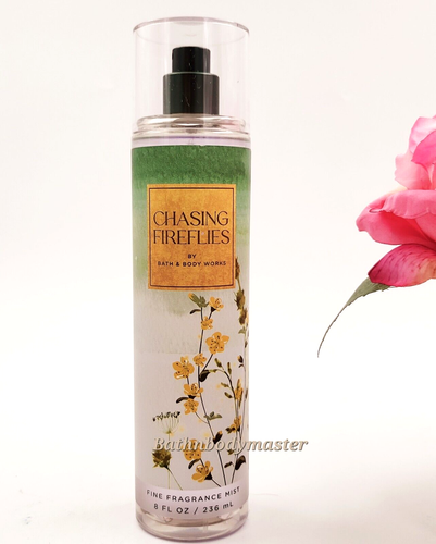 Bath and Body Works CHASING FIREFLIES Fine Fragrance Mist Spray 8 OZ ...