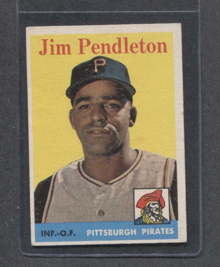 1958 Topps #104 Jim Pendleton (Pirates) Ex A1 | eBay
