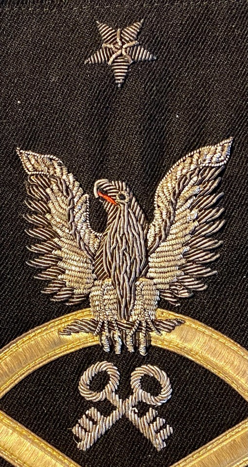 US Navy Gold Bullion Rate Storekeeper SCPO rank Patch USN SKCS | eBay