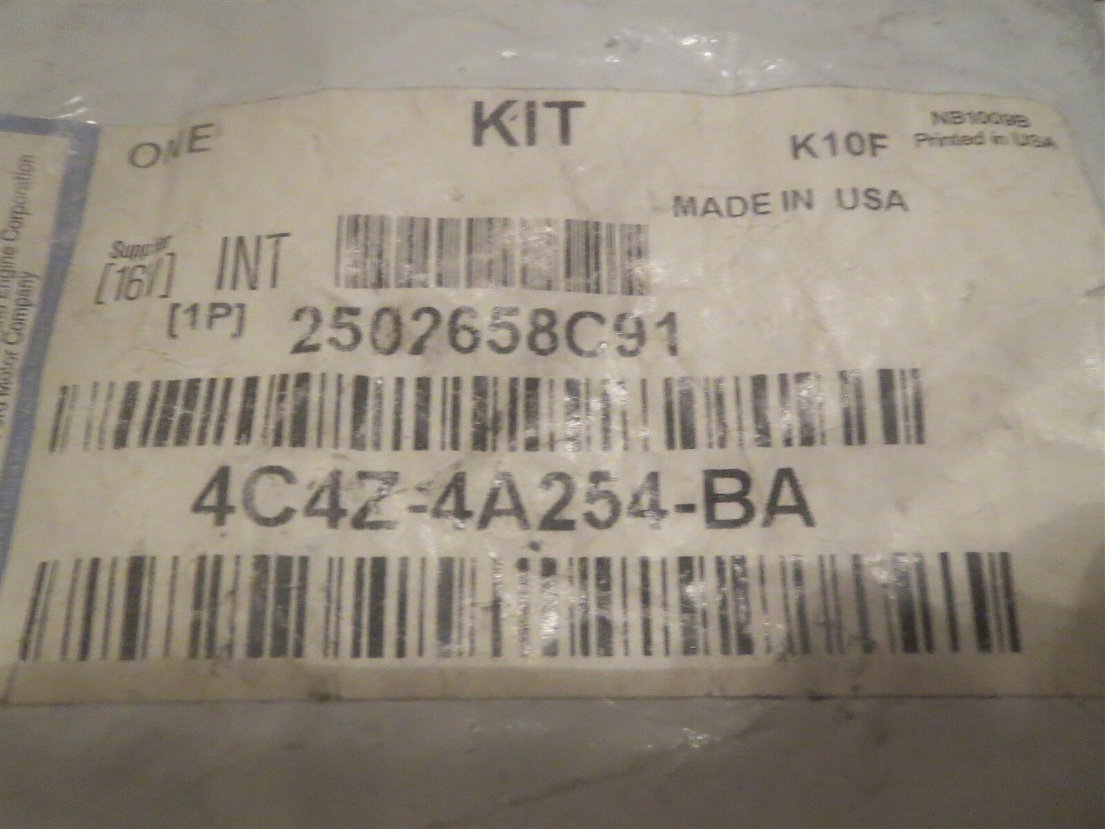 NOS FORD HARDWARE RETAINER KIT PART NUMBER 4C4Z-4A254-BA NEW | eBay