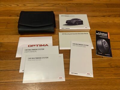 2019 Kia Optima Owners Manual With Case And Navigation OEM Free ...
