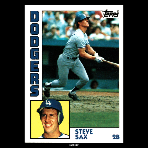 1984 Topps Steve Sax #610 NM-MINT | eBay