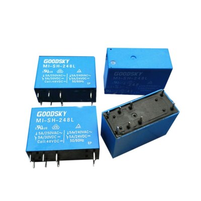 1PCS Relay MI-SH-248L 248D MI-SS-248L dc48V 48vdc 5A 8Pin OMI-SS | eBay