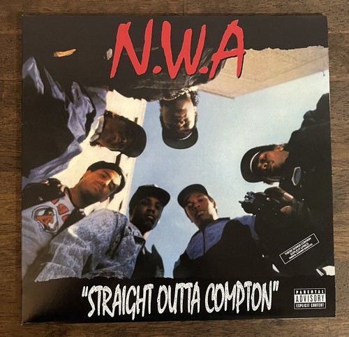 NWA : Straight Outta Compton Vinyl LP 2013 Reissue Press 600753469958 ...