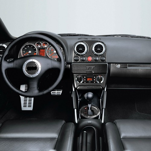 For Audi TT MK1 8N 2001-2006 Carbon Fiber Car Interior Cover Overlay ...