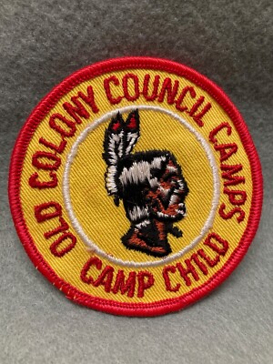 (121) Boy Scouts- Old Colony Council Camps patch - Camp Child | eBay