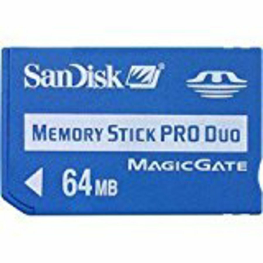 SanDisk 64 MB Memory Stick Pro Duo (SDMSPDS-64-A99) 619659026233| eBay