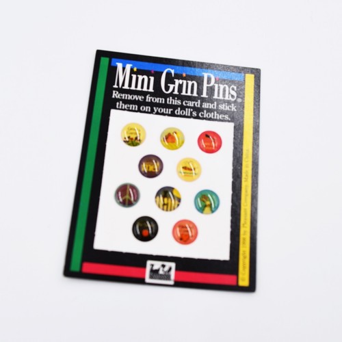 Vintage 1998 American Girl Doll Mini Grin Pins Card Pleasant Company | eBay