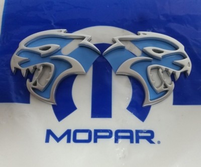 2018-2019 Dodge Challenger HELLCAT Widebody Outline Logo Fender (2 ...