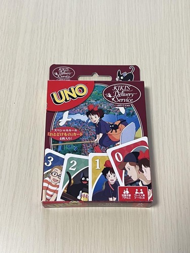 Kiki'S Delivery Service Uno Card Game Ghibli | eBay