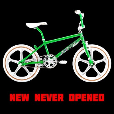 Mongoose Limited Edition Reissue FS-1 BMX Bike GREEN BRAND NEW UNOPENED ...