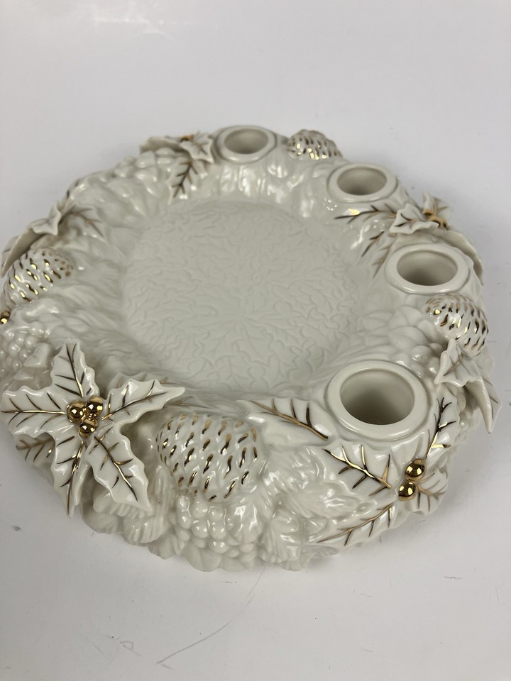 Millennium Angel Centerpiece By Danbury Mint - Candle Holder Excellent ...