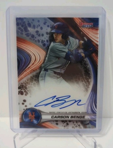 2024 Bowman's Best Carson Benge Best of 2024 Auto Base #B24-CBE | eBay