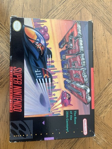 F-ZERO Super Nintendo SNES Game Complete In Box | eBay