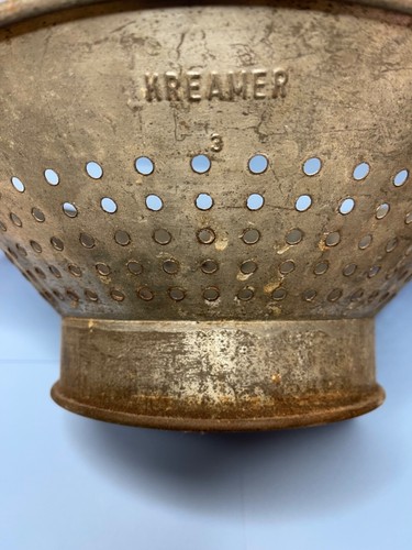 LOT of 2 antique COLANDERS! | eBay