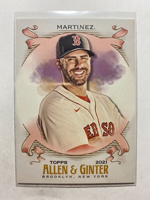 J.D. Martinez 2021 Topps Allen & Ginter Boston Red Sox #167 Card | eBay