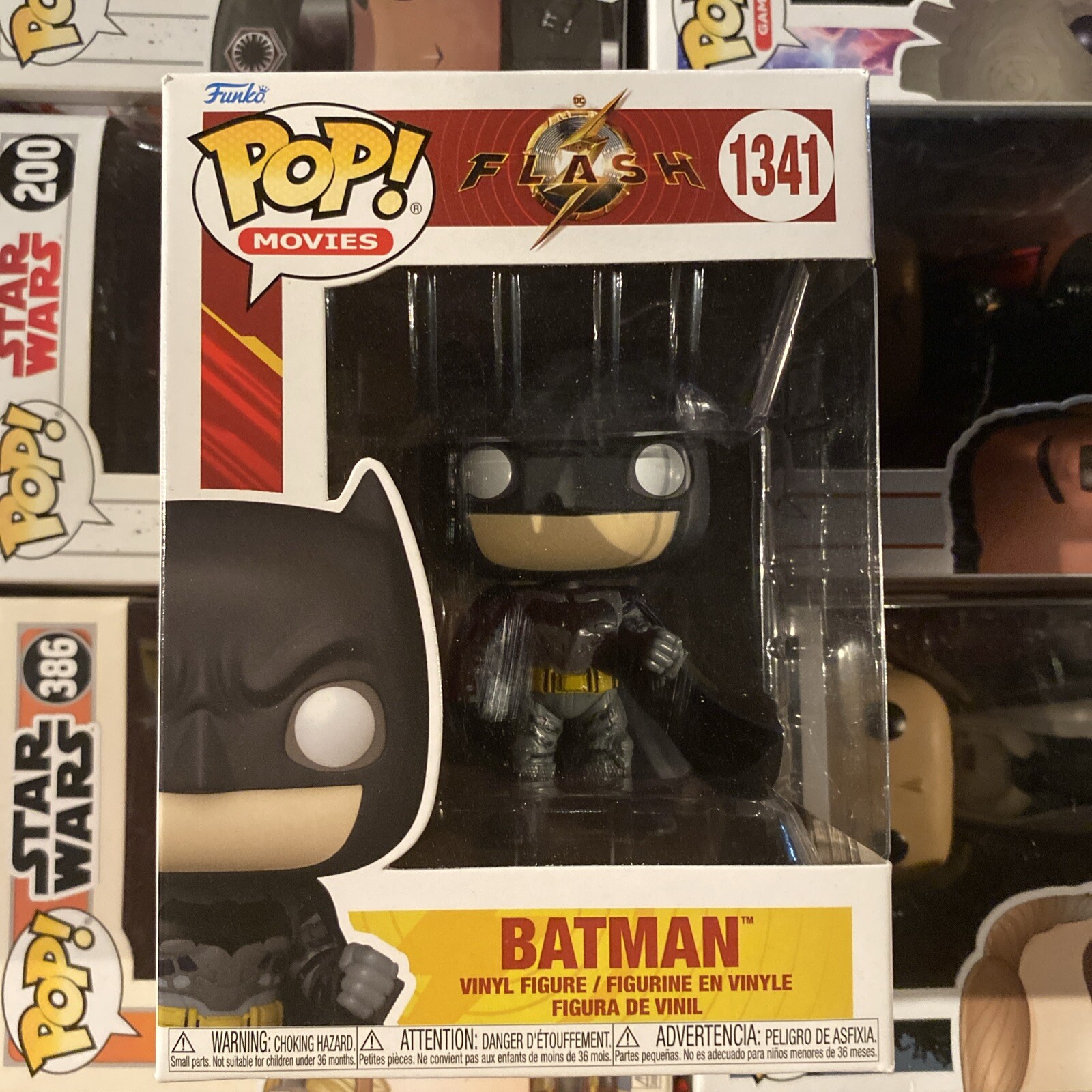 Funko Pop! Movies The Flash Batman (Armor Suit) Pop! Vinyl Figure #1341 ...