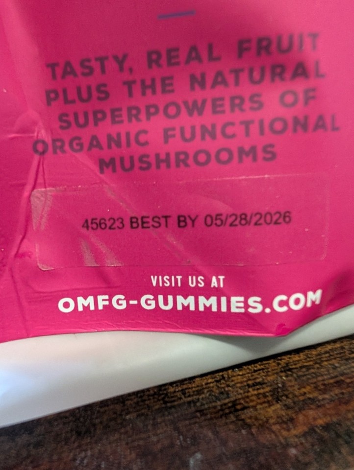 OMFG Oh My Fungi Gummies Immunity Gummies | eBay