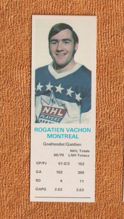 1970-71 DADS COOKIES ROGATIEN VACHON | eBay