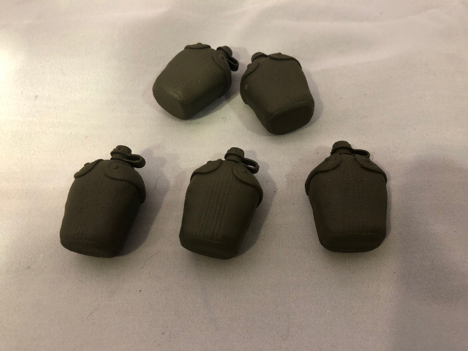 GI JOE Plastic Canteen Set Of 5FOR 12" ACTION FIGURE 1/6 SCALE 1:6 21st ...