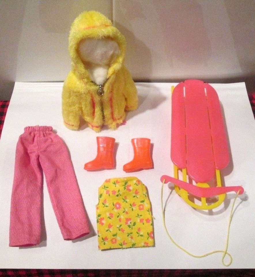 RARE 1971 "SKIPPER+FLUFF" FASHION~*GOIN`SLEDDIN`*~3475~COMPLETE+MINT ...