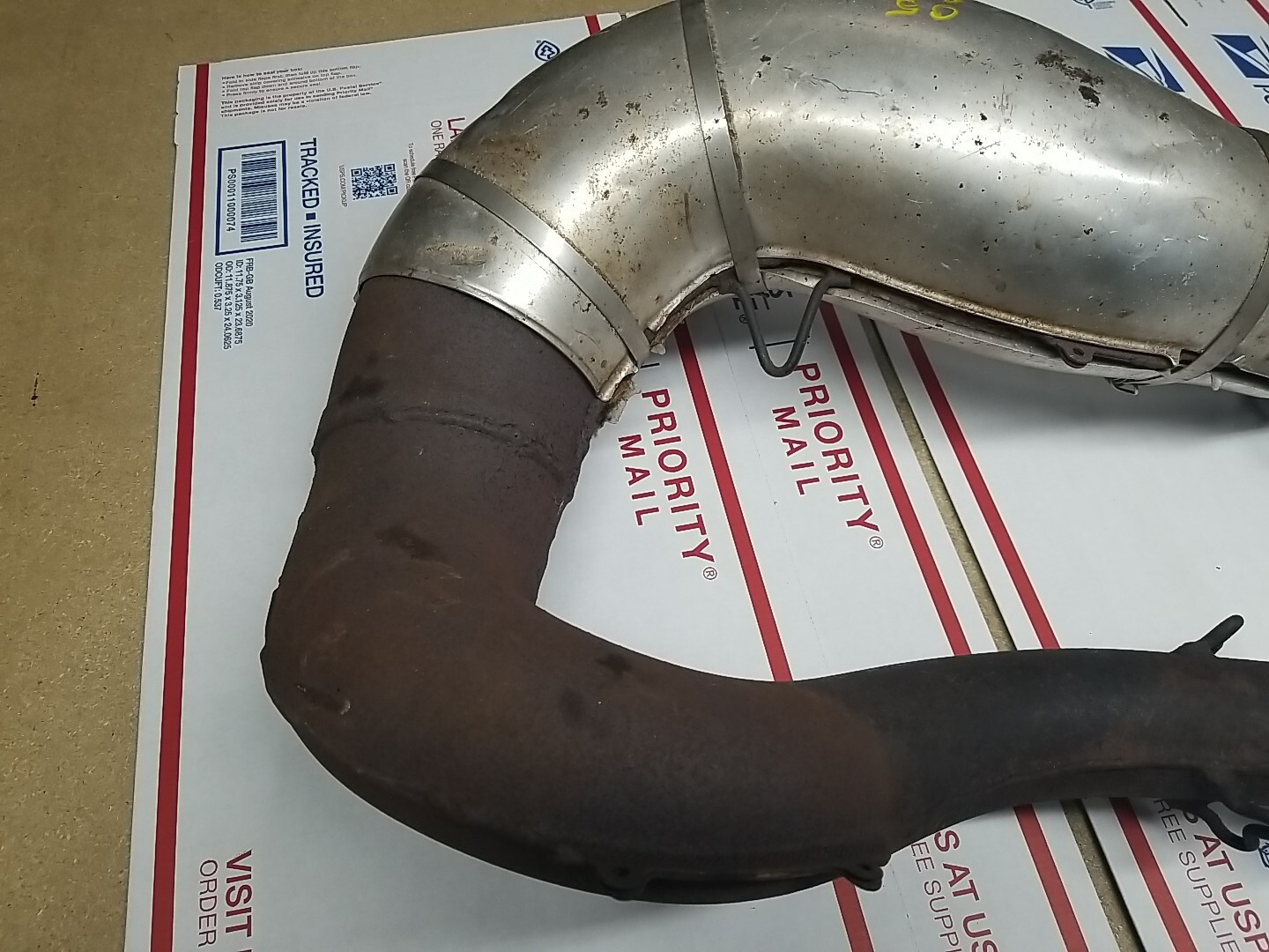 Ski-Doo OEM Muffler Silencer Exhaust Pipe 2005 GTX 550 RER 514053848 ...