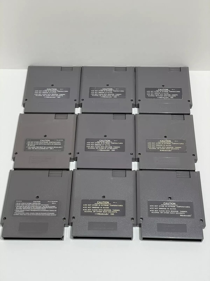 NINTENDO NES GAME BUNDLE 20 Game Lot POLISHED PINS CLEANED TESTED | eBay