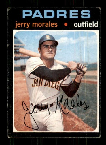 1971 Topps #696 Jerry Morales VG/VGEX Padres 530952 | eBay