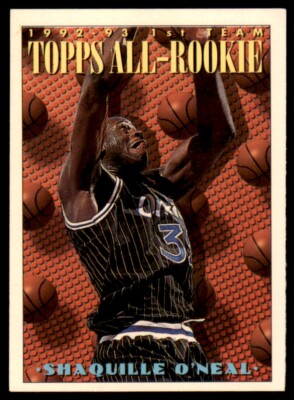 1993-94 Topps All-Rookie Shaquille O'Neal Orlando Magic #152 | eBay