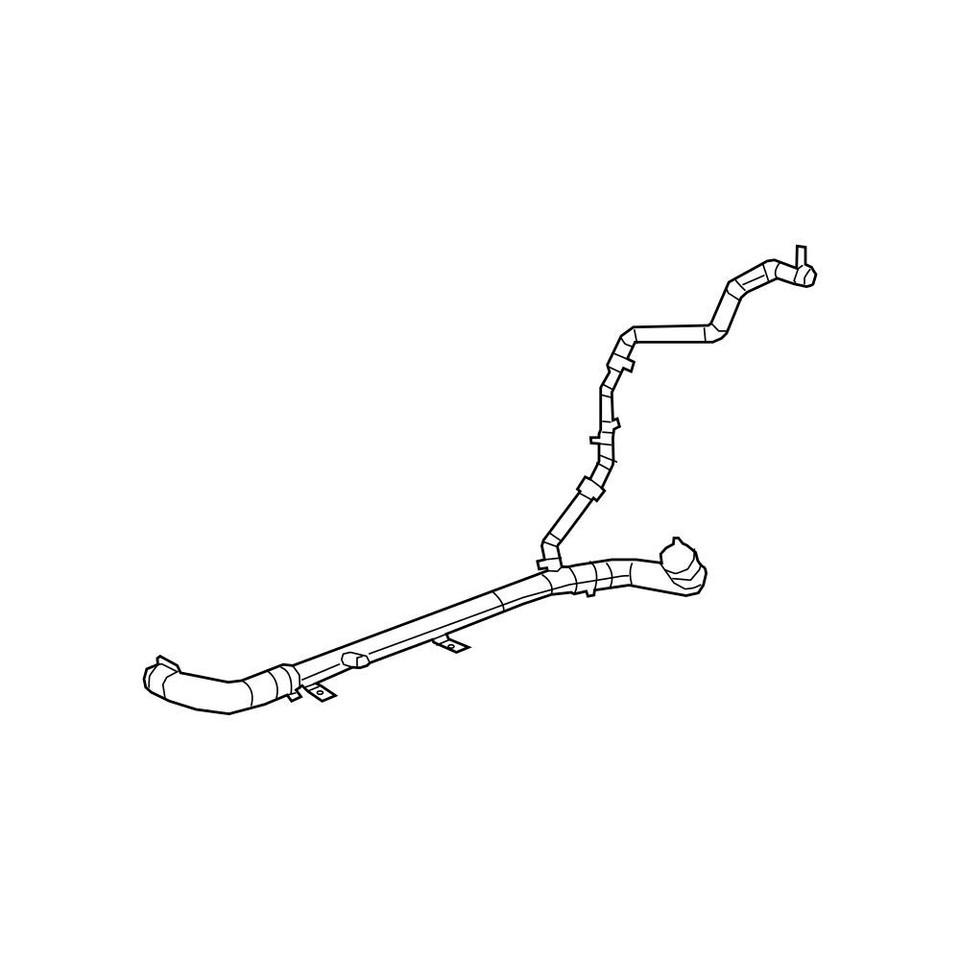 Genuine Mopar Lower Radiator Coolant Hose 68238070AD | eBay