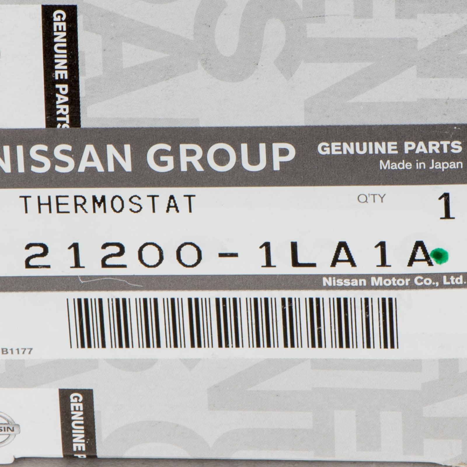 ONE NEW OEM GENUINE NISSAN THERMOSTAT TITAN ARMADA PATHFINDER NV2500 ...