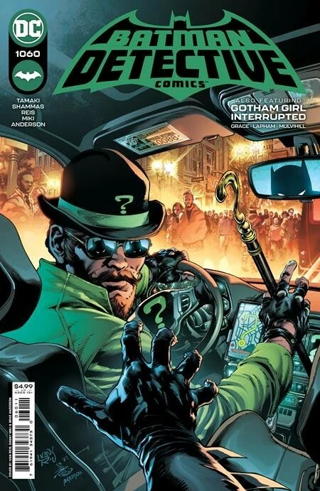 Riddler Batman Comic Cover