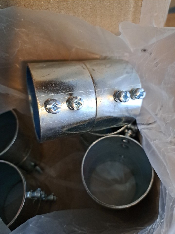 Lot Of 25, Eaton 465 Set Screw Type Coupling 2” Crouse Hinds, 5 BOXES ...