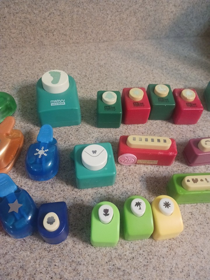 lot of McGill Craftivity And Other Paper Punches Christmas Halloween ...